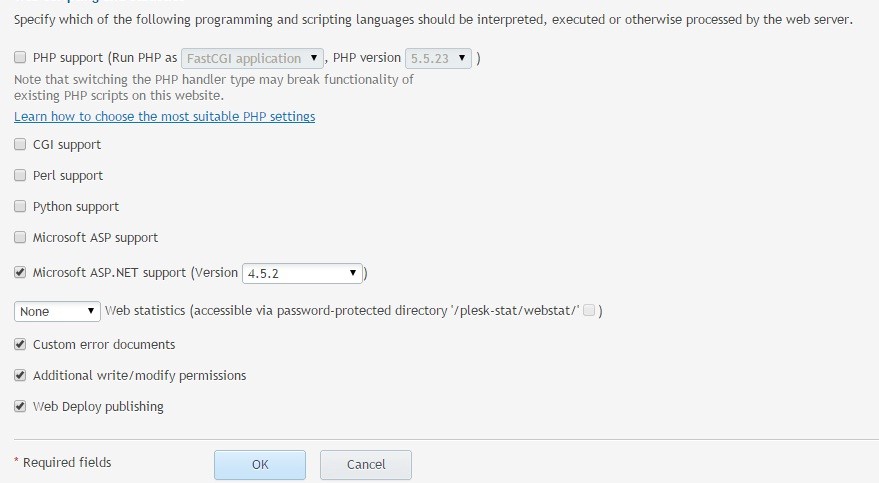 How To Publish Using Web Deploy With Plesk Control Panel In Visual